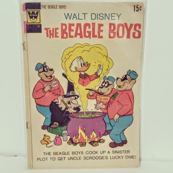 Whitman | Accents | Whitman Comics Walt Disneys The Beagle Boys No4 ...